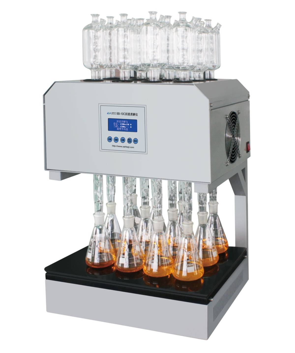 盛奥华6B-12S(V9)型COD智能回流消解仪_报价-江苏盛奥华环保科技有限公司