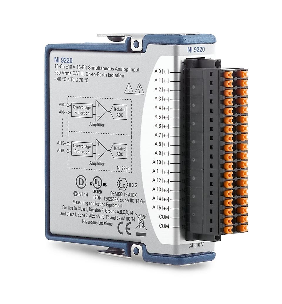 NI-9220 C系列电压输入模块_报价-长沙艾克赛普仪器设备有限公司