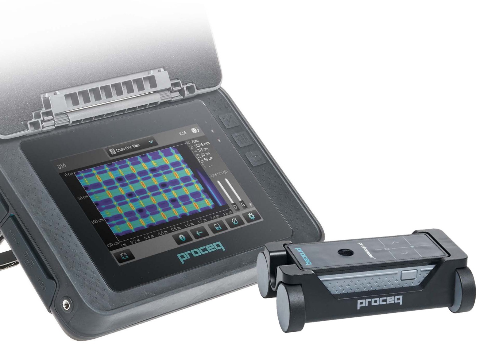 Proceq钢筋扫描仪PM630AI-参数-价格-中国粉体网