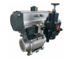 安思特阀门三片式全通径高平台法兰球阀-参数-价格-中国粉体网